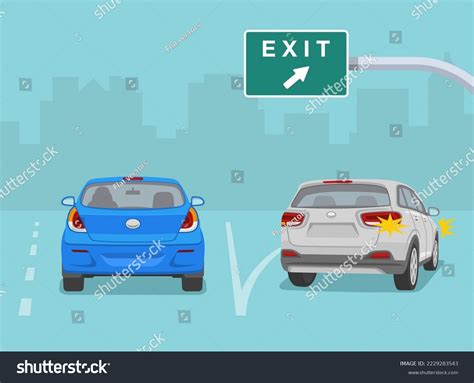 Highway Exit Sign Vector