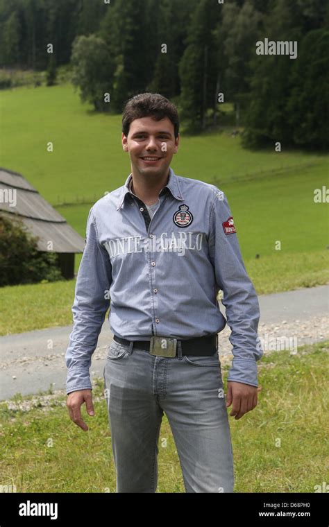 Swiss Born Singer Pascal Silva Poses A Day Before The Summer Open Air Concert Wenn Die Musi