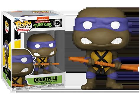 Funko Pop Teenage Mutant Ninja Turtles Donatello With Bo Staff 1554