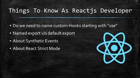 Things To Know As ReactJS Developer Part Synthetic Events StrictMode YouTube