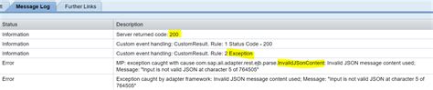 Conversion Error JSON To XML InvalidJsonContent SAP Community