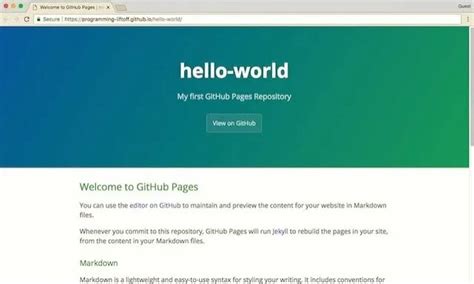 Create Your First Github Pages Website Смотреть онлайн в поиске