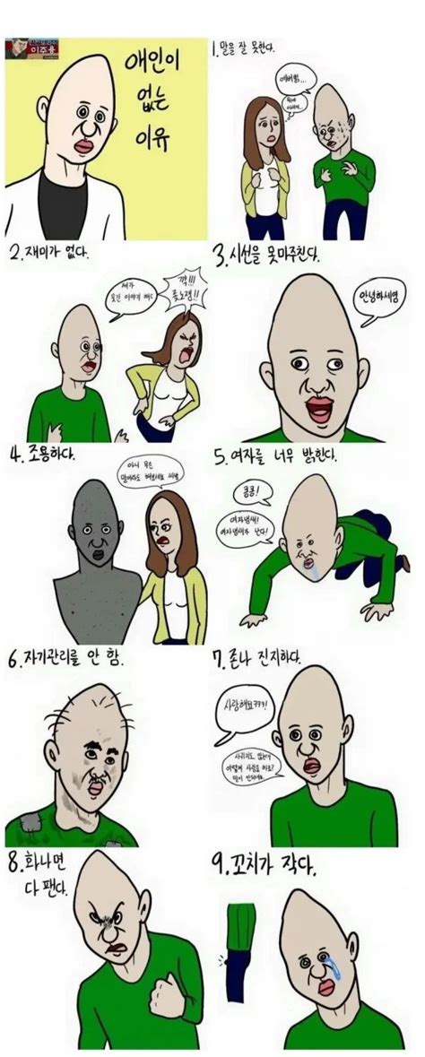 여자한테 인기 없는 남자 특징들 유머 움짤 이슈 에펨코리아