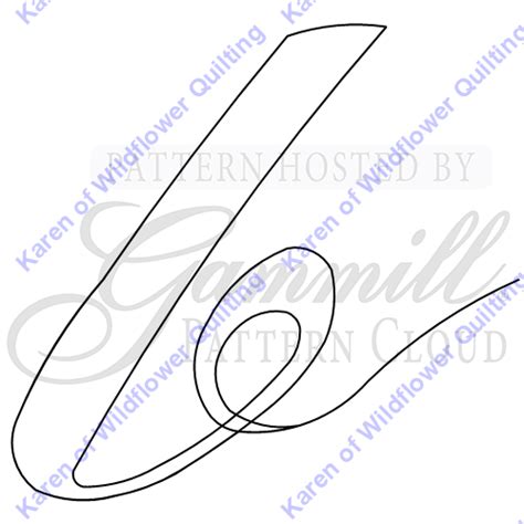 Cscript Lowercase B From Cscript Alphabet Set Collection