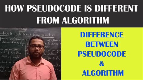 Differences Between An Algorithm Pseudocode And Data Flow Di
