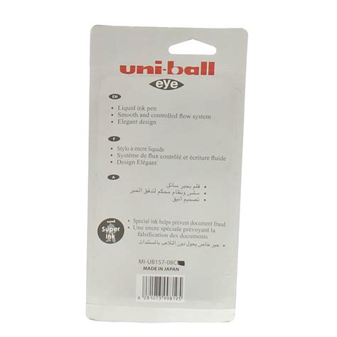 Uni Ball Eyeroller Blue Pen Ub157 08c Online At Best Price Lulu Qatar