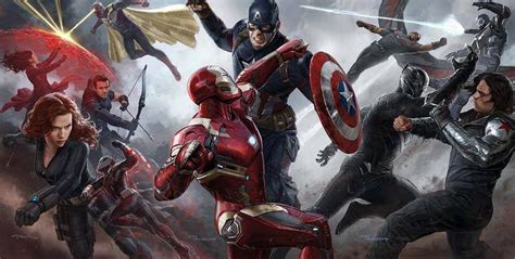 Civil War Concept Art Check Out All The Heroes Fighting T… Flickr