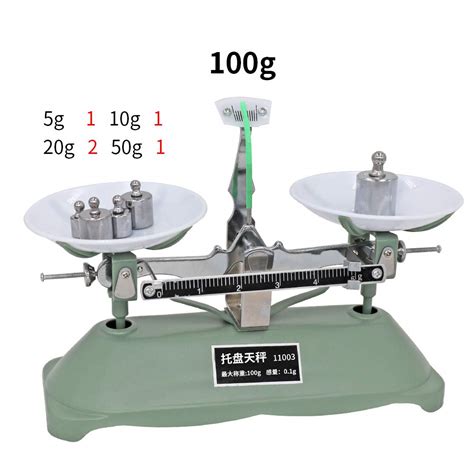 Lab Mechanical Balance Scale Double Pan Balance Scale Balance Tray Table Mechanical Balance