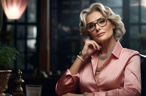 Premium Photo Professional Businesswoman Cheerful Talk Generate Ai