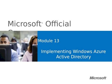 pptx microsoft ® official course module 13 implementing windows azure