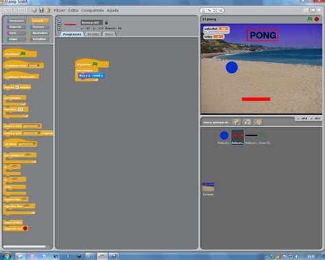 Pong Scratch Tecnoblog Rei En Jaume