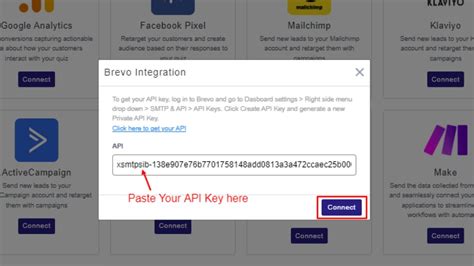 How To Integrate Brevo With Quizify