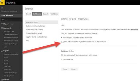 Power BI Q A Example And Demo