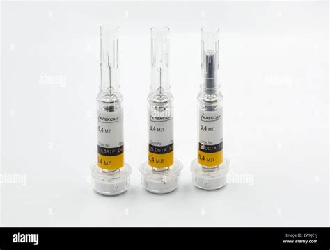 Kyiv Ukraine December 18 2023 Clexane 40 Mg Sanofi Syringes Pre