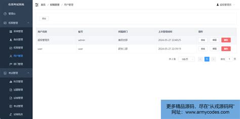 基于springboot的在线考试管理系统 Java毕业设计从戎源码网从戎源码网