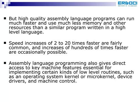 Assembly Language Programming Unit 4 Ppt