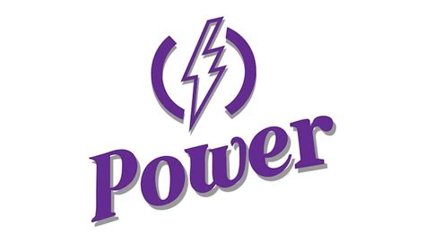 Poder De Las Letras De Las Palabras Poder De La Caligrafía Vector Premium