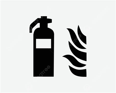 Icono De Extintor De Incendios Vector Icono Del Extintor De Incendios