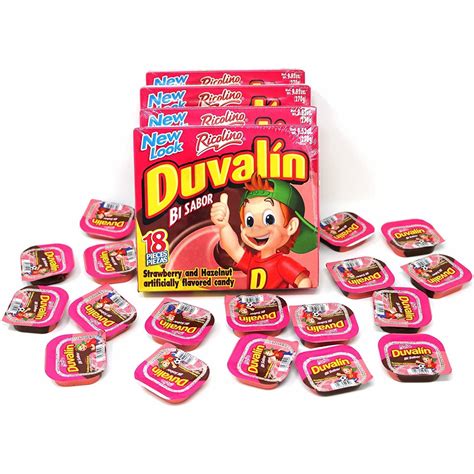 Duvalin Avellanafresa Caramelo Suave 4 Pack 72 Unidades