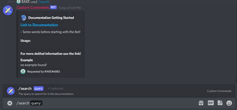 Custom Command