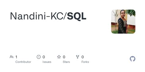 github nandini kc sql
