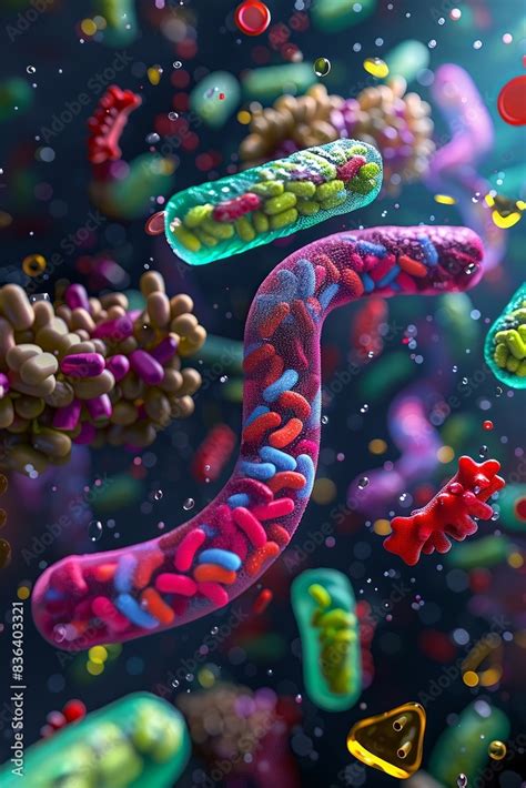 Digestive Enzymes In Action Visualized In A Lively 3d Cartoon