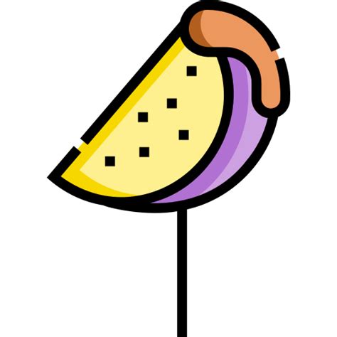 Daigaku Imo Detailed Straight Lineal Color Icon