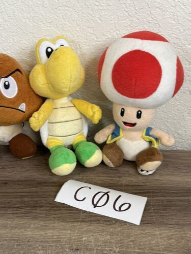 Super Mario Koopa Toad Goomba Sanei World Of Nintendo Plush Doll