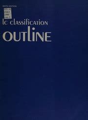LC Classification Outline Library Of Congress Office For Subject Cataloging Policy Free