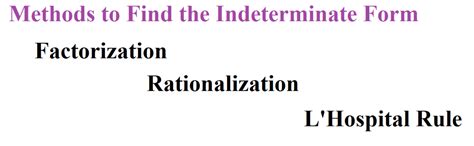 Techniques Are Used To Find The Indeterminate Form Hubpages
