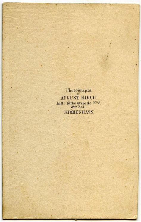 Birch August Kbh History Of Photography