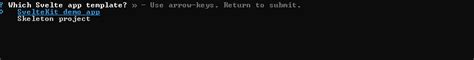 Add Description To Options When Initializing New Project · Issue 5217
