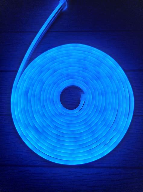 Neon Flex Lampu LED Selang 5 Meter DC 12V Strip Light Waterproof Neon Flexible Lazada