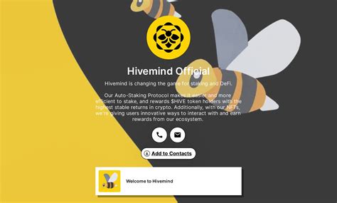 Hivemind Official S Flowpage