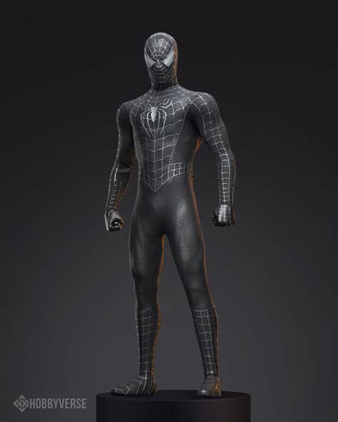 Custom Raimi Black 2 0 Suit Spider Man 1 6 Hobbyverse