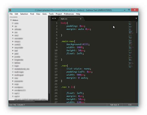 Как открыть меню в Sublime Text 3 Как в Sublime Text включить главное меню