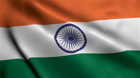 인도 국기입니다 물결 치는 직물 새틴 질감 인도의 국기 3d 그림입니다 리얼 텍스처 인도 공화국의 국기 0명에 대한 스톡 사진 및 기타 이미지 Istock