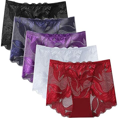 💝 Ladies Silk Lace Handmade Underwear Pack Lionclay