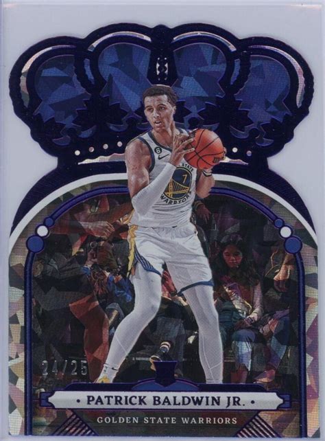 Patrick Baldwin Jr [crystal Purple] 84 Prices 2022 Panini Crown