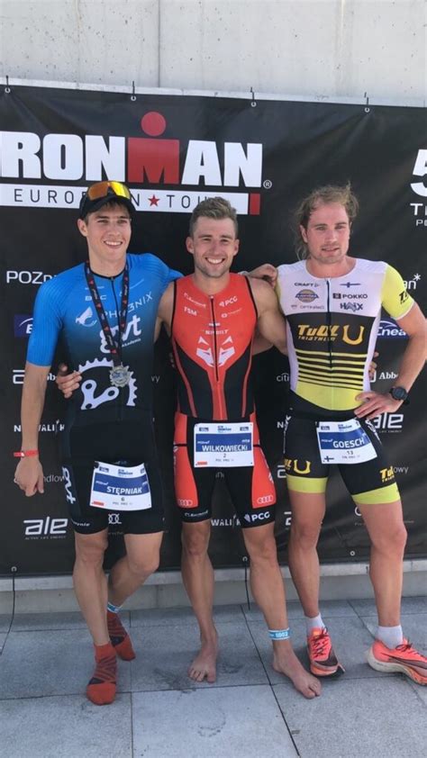 Robert Wilkowiecki Mistrzem Polski Na średnim Dystansie Wyniki Ironman