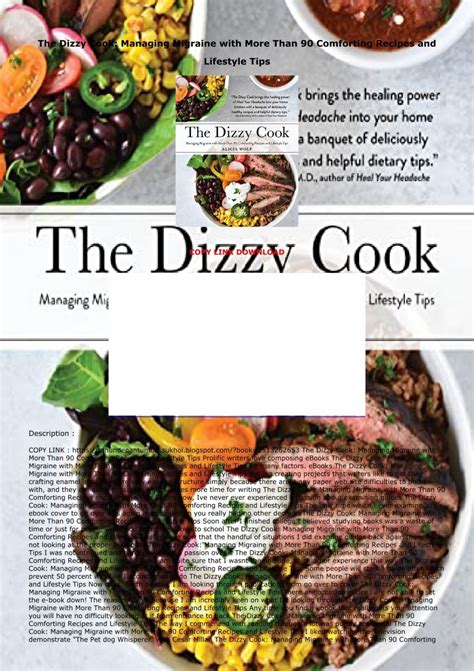 Download Pdf The Dizzy Cook Managing Migraine With More Than 90