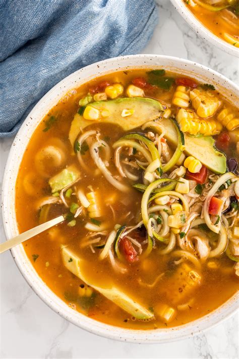 Summer Chicken And Corn Tortilla Soup Mexican Tortilla Soup Soups