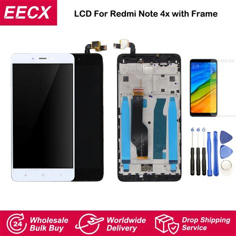 Note X Display For Xiaomi Redmi Note X Lcd Screen Touch Screen Digitizer Frame For Redmi Note