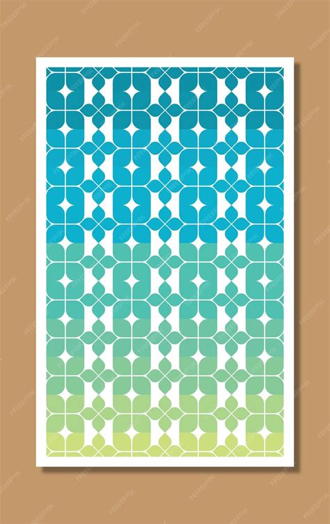 Premium Vector Symmetrical Vector Pattern