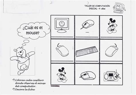 Resultado De Imagen Para Taller De Computacion Inicial 3 Años Clases De Computacion Caratulas