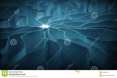 Artificial Neuron Concept Stock Illustration Illustration Of