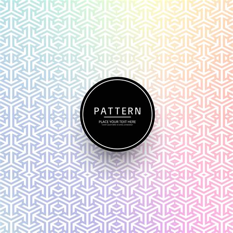 Modern Colorful Geometric Pattern Background 257011 Vector Art At Vecteezy