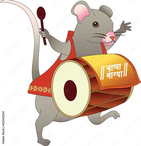 Mushak Or Lord Gajanana S Vehicle Rat Welcoming Lord Ganesha On The
