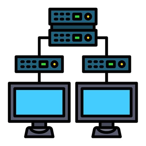 Premium Vector Vps Server Icon
