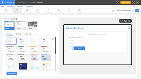 Classic Layout Questionpro Help Document